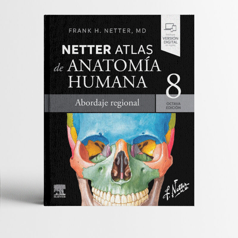 Libro Netter Atlas de anatomía humana Abordaje regional 8a Edición en Campus